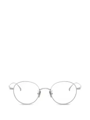 Moncler Round-frame Glasses - Silver