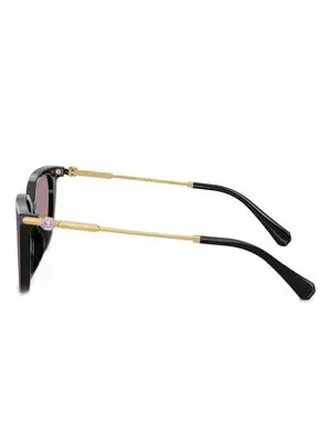 SWAROVSKI Crystal-embellished Square Sunglasses