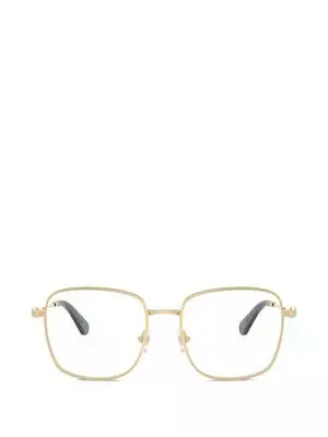 SWAROVSKI Square-frame Glasses - Gold