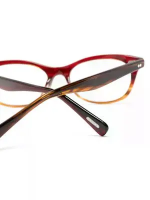 Oliver Spencer Dezerai Rectangle-frame Glasses