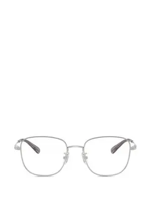 COACH Square-frame Titanium Glasses - Silver
