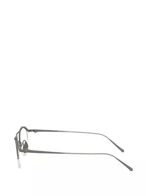 Giorgio Armani Double-bridge Round Glasses