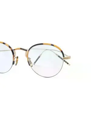 Oliver Spencer Tk-6 Round-frame Glasses