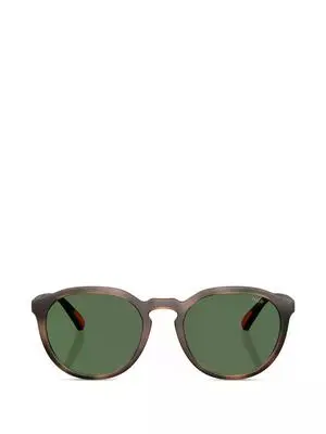 Polo Ralph Lauren Round-frame Sunglasses - Brown