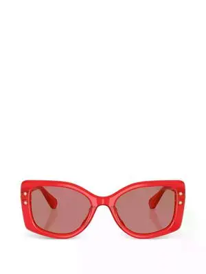 SWAROVSKI Square-frame Sunglasses - Red