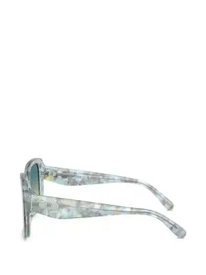 COACH Square-frame Marbled Sunglasses