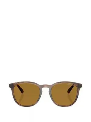 POLO RALPH LAUREN EYEWEAR Round Frame Sunglasses - Brown