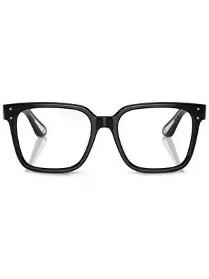 Oliver Spencer Square-frame Glasses - Black