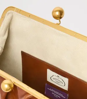 Max Mara Leather Pasticcino Pouch