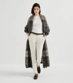 Brunello Cucinelli Slim Fit Crepe Cady Trousers