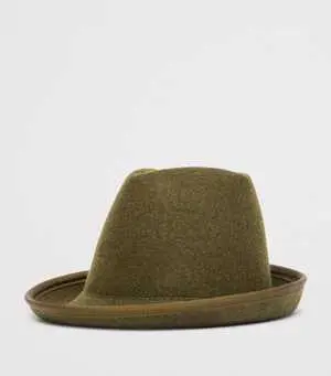 Max Mara Wool Fedora Hat
