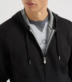 Brunello Cucinelli Cotton-cashmere-silk Hoodie