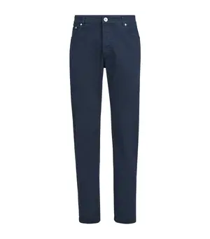 Brunello Cucinelli Comfort Denim Straight Jeans - Blue
