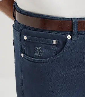 Brunello Cucinelli Comfort Denim Straight Jeans