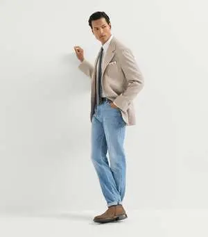 Brunello Cucinelli Comfort Denim Straight Jeans
