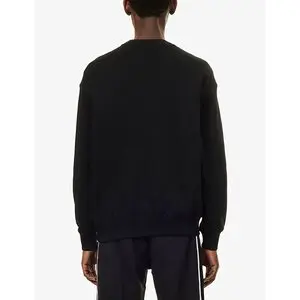 A BATHING APE Mickey Graphic Cotton-jersey Sweatshirt