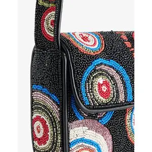 Staud Tommy Beaded Shoulder Bag
