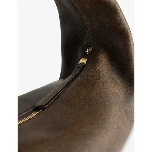 Khaite Olivia Medium Leather Hobo Bag