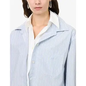 Acne Studios Soubla Striped Cotton Shirt