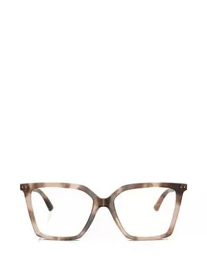 JIMMY CHOO Geometric-frame Glasses - Neutrals
