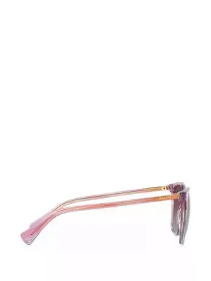 POLO RALPH LAUREN EYEWEAR Striped Square-frame Sunglasses