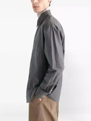 LEMAIRE Regular Shirt In Washed Cotton Silk