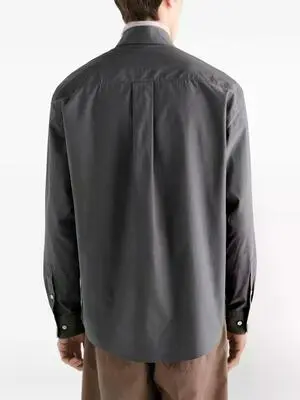 LEMAIRE Regular Shirt In Washed Cotton Silk