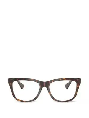 RALPH EYEWEAR Tortoiseshell-effect Square-frame Glasses - Brown