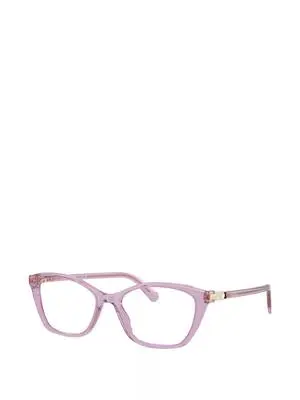 SWAROVSKI Transparent Geometic Glasses
