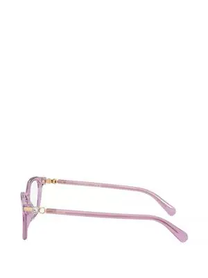 SWAROVSKI Transparent Geometic Glasses