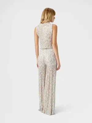 Missoni Ribbed Sequined Viscose Trousers