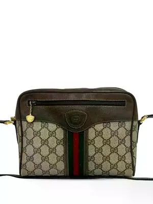 Gucci 20th Century Gg Supreme Web Crossbody Bag
