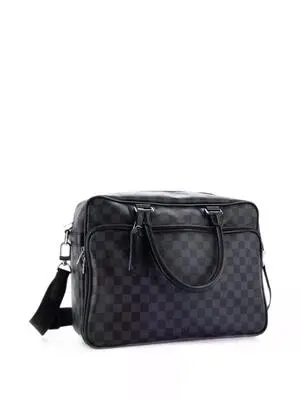 LOUIS VUITTON Icare Laptop Bag Damier Graphite Business Bag - Black