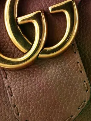 Gucci Gg Marmont Leather Small Satchel