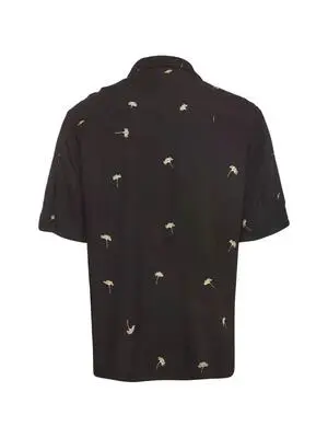 ALLSAINTS Daisy-print Poplin Shirt