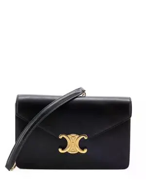 Celine Leather Wallet On Chain Crossbody Bag