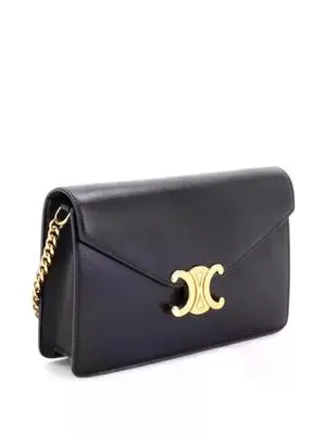 Celine Leather Wallet On Chain Crossbody Bag