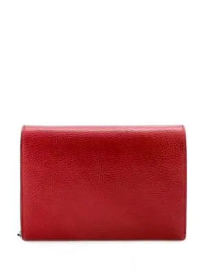 Gucci Dionysus Chain Wallet In Embellished Leather - Red