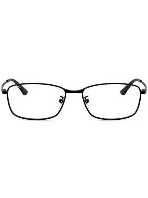Ray-ban Rectangle-frame Glasses - Black