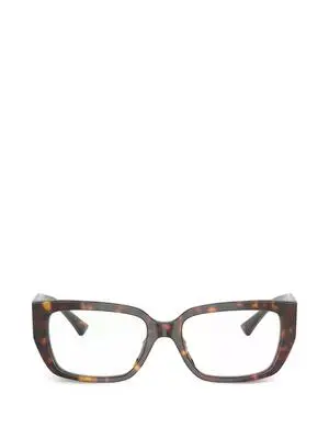 JIMMY CHOO Square Frame Glasses - Brown