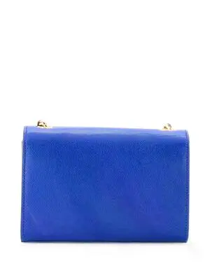 Saint Laurent Monogram Grainy Leather Small Crossbody Bag