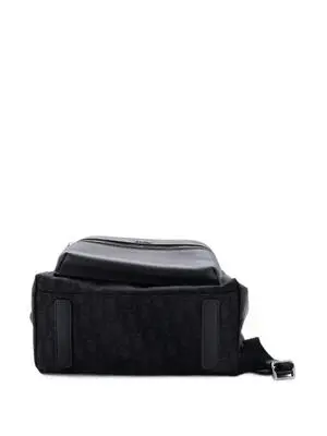 Dior Rider Oblique Nylon With Leather Backpack