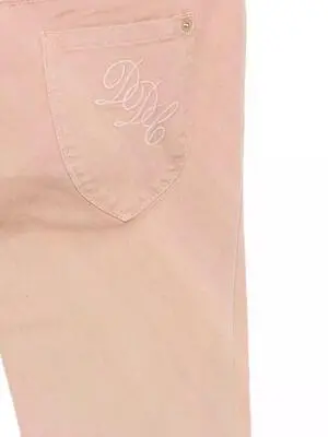 Dsquared2 Slim Fit Logo-embroidered Jeans