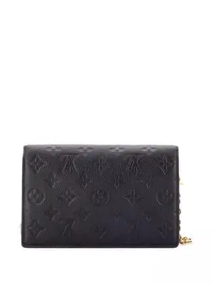 LOUIS VUITTON Vavin Chain Wallet Monogram Empreinte Leather