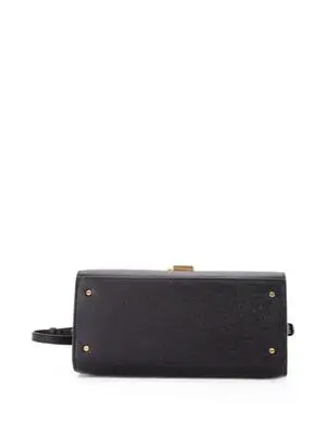 Saint Laurent Cassandra Top Handle Bag Leather Medium Satchel