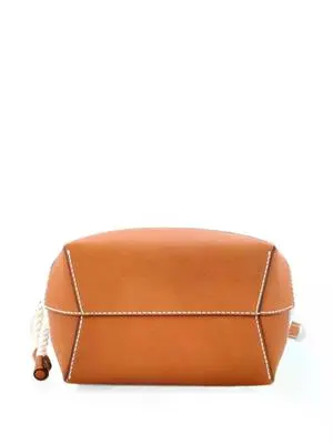 Gucci Logo Printed Canvas Bucket Bag