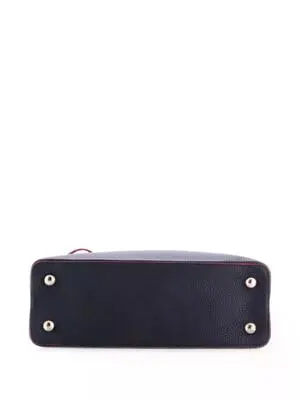 LOUIS VUITTON Capucines Bag Leather Pm Satchel