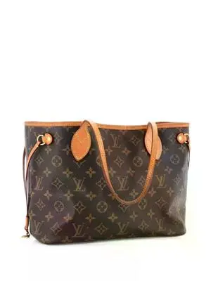 LOUIS VUITTON Neverfull Nm Monogram Canvas Pm Tote Bag
