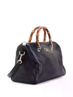 Gucci Bamboo Shopper Leather Medium Satchel