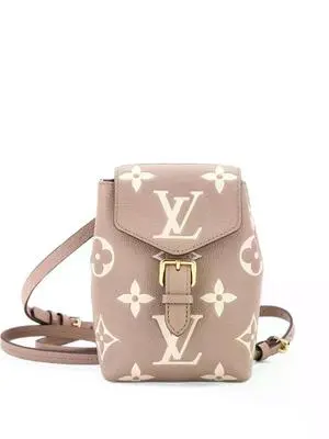 LOUIS VUITTON Tiny Bicolor Monogram Empreinte Giant Backpack